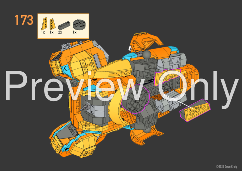 LEGO MOC Marauder MAD-5R+ Battletech Mechwarrior Mech by canuck33 ...