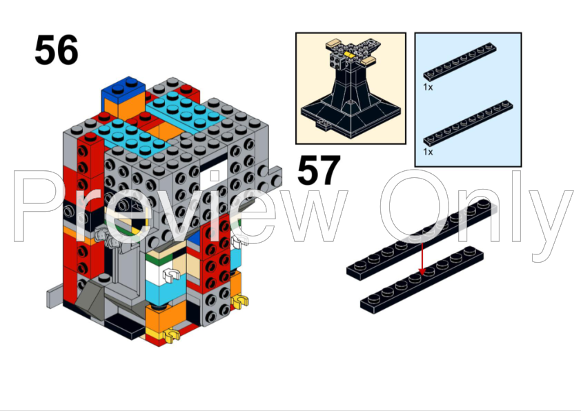 LEGO MOC Helmet Nite owls by Alex_BricKartuss | Rebrickable - Build ...