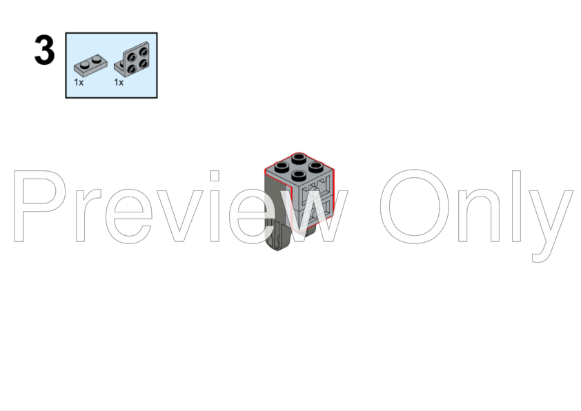 LEGO MOC Micro Glimbus Scout by SparrowLegs | Rebrickable - Build with LEGO