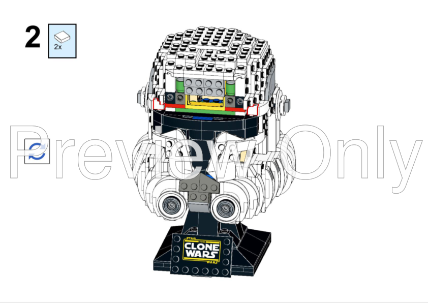 LEGO MOC Coruscant Guard (Red), Kamino Security (Grey), 187th (Purple ...