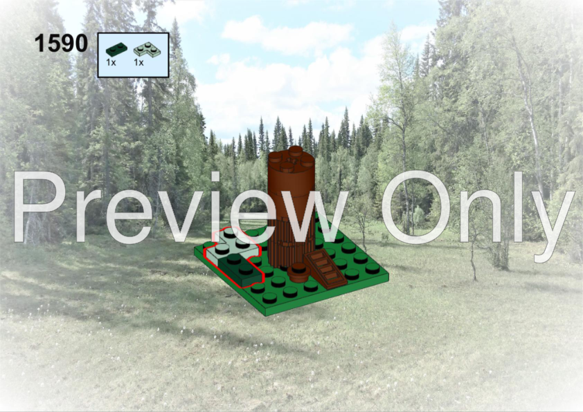 LEGO MOC The Forest by The_Forester | Rebrickable - Build with LEGO