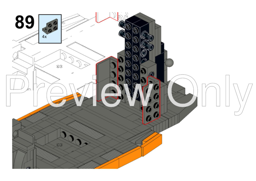 LEGO MOC Imperial AT-ACT Walker by beanbean__ | Rebrickable - Build ...