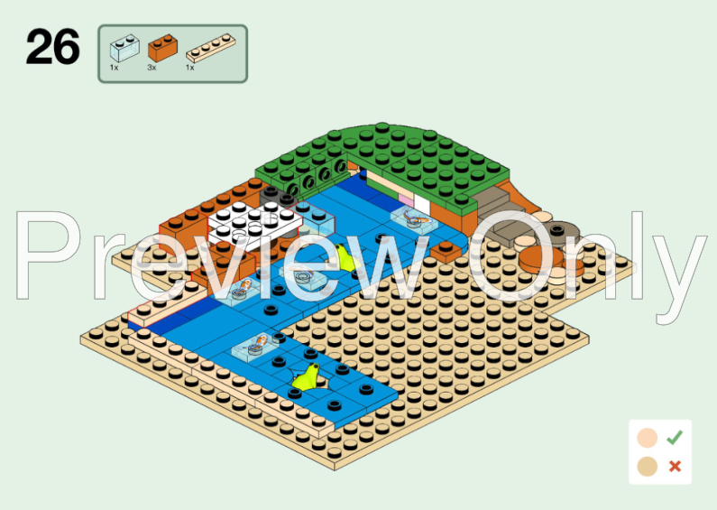 LEGO MOC Botanical Garden Building Extension – built with two copies of ...