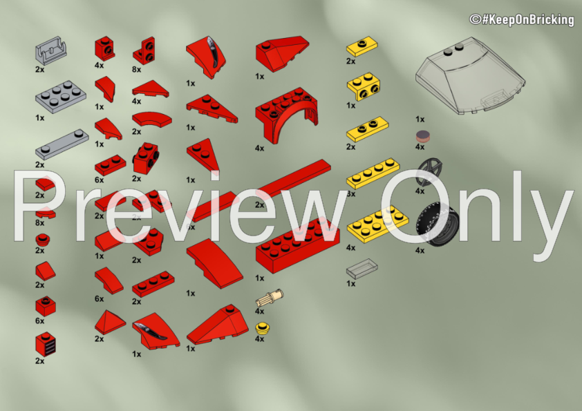 LEGO MOC 76914 Hyper F by Keep On Bricking | Rebrickable - Build with LEGO