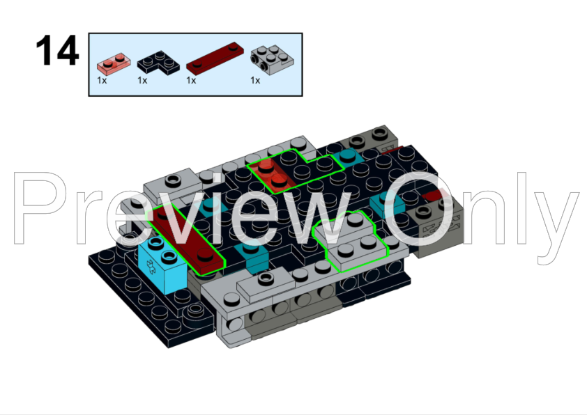 Lego Moc 76909 Sauber C9 By Kmpmocs Rebrickable Build With Lego