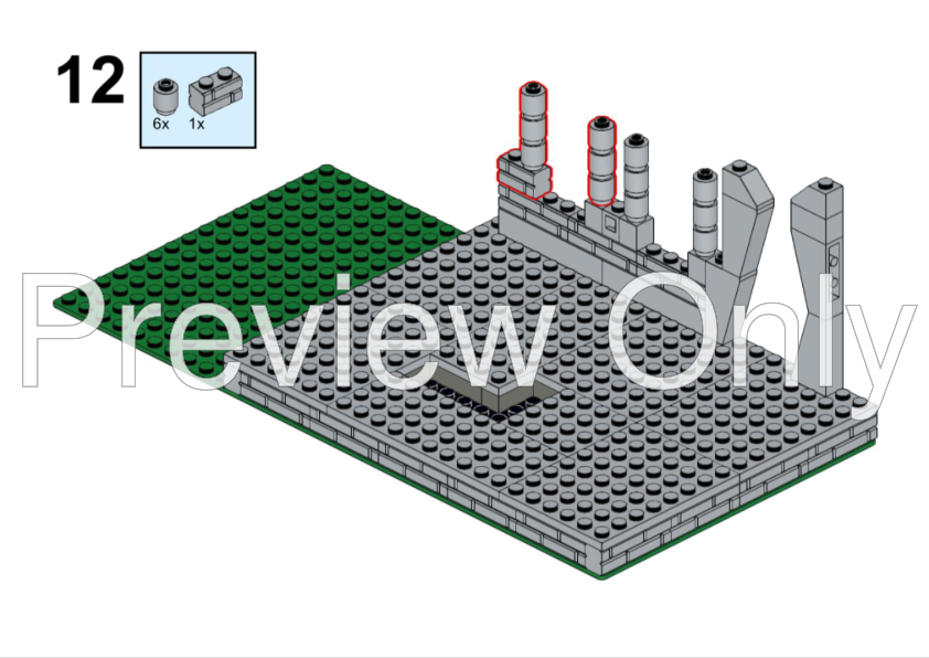 LEGO MOC The Ruined Church of the Lion King by NMZ | Rebrickable ...