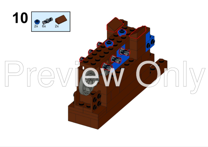 Lego Moc Deinocheirus Dinosaur By Ambrosino Rebrickable Build With Lego