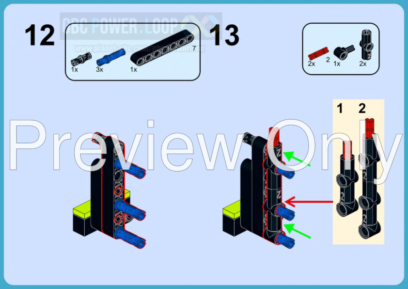 Lego Moc Gbc Power Loop 01 Ball Picker By Planet Gbc Rebrickable
