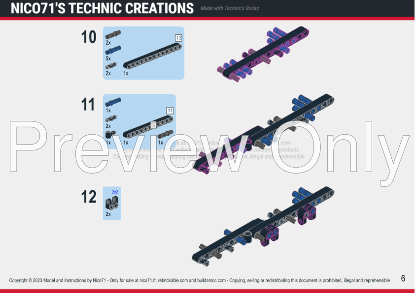 LEGO MOC Citroën Traction (Rounded Trunk) by Nico71 | Rebrickable ...