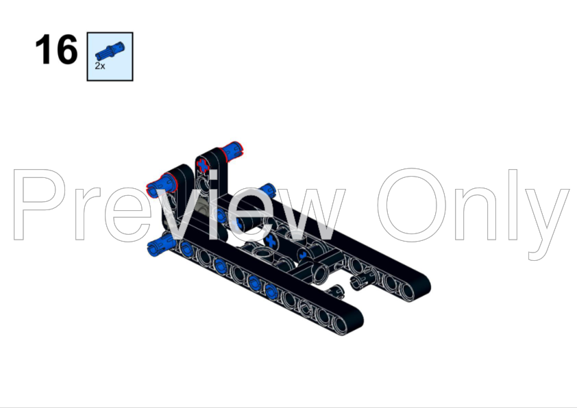 LEGO MOC Short Cabin V8 Semi Truck with double Axle by Mr-Tiefenrausch ...