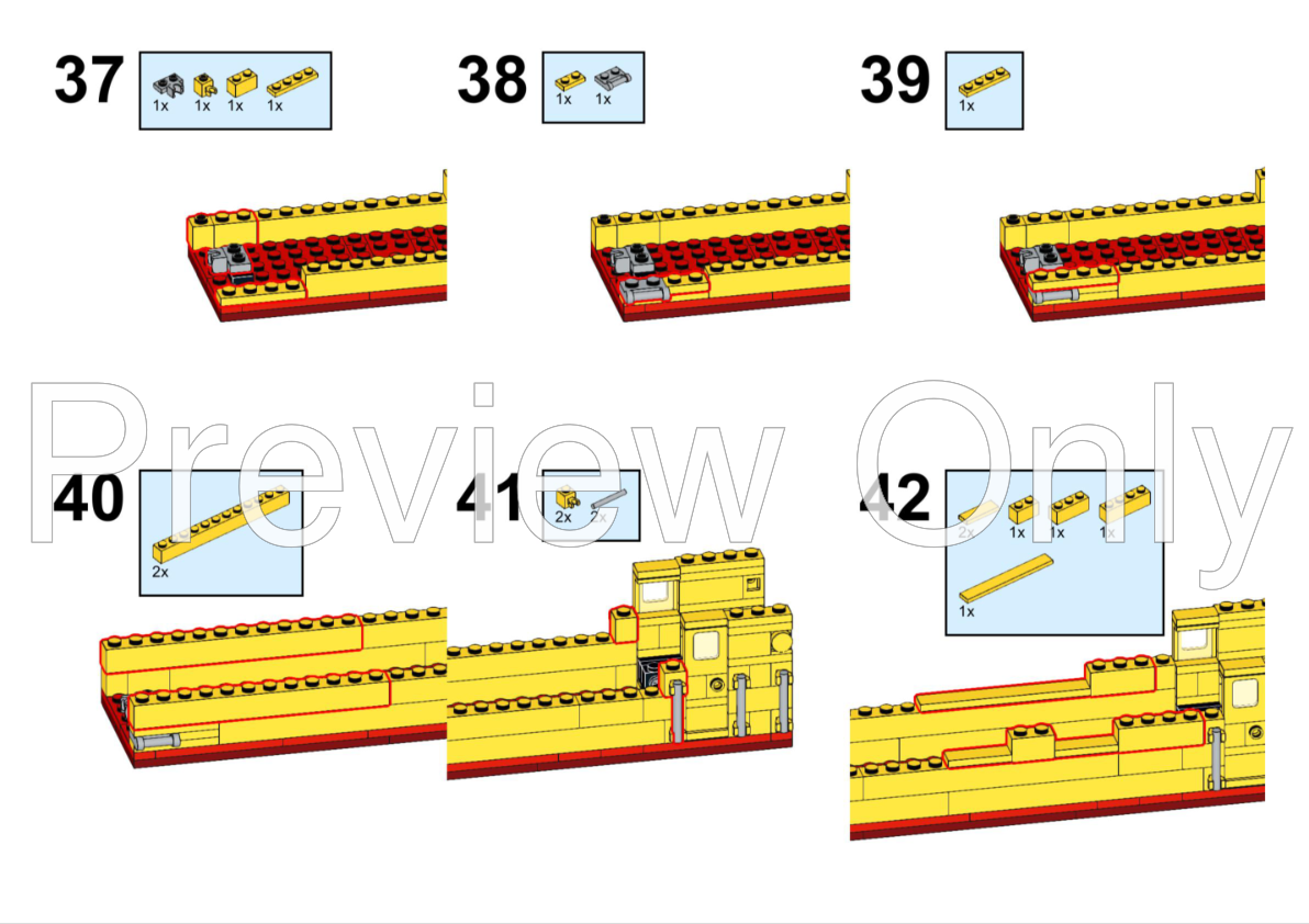 LEGO MOC-149722 UP coach 10303 Diner coach by Barduck | Rebrickable ...