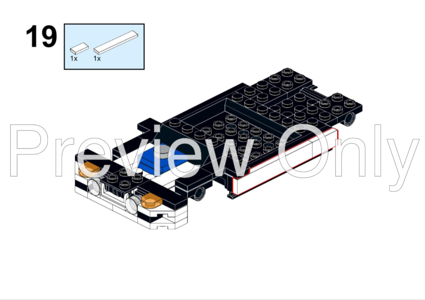 LEGO MOC 1986 Ford RS200 - 8 Stud Wide by jameshigson0512 | Rebrickable ...