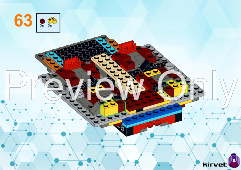 LEGO MOC 10304 Hummer H1 by Kirvet | Rebrickable - Build with LEGO