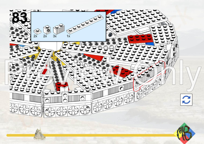 LEGO MOC-149803 White City (LOTR) - Alternate Build for 10256 Taj Mahal ...
