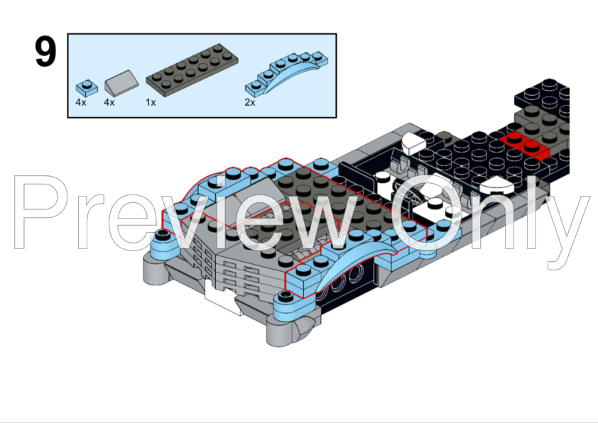 LEGO MOC MIAMI VICE - 1964 Cadillac DeVille by Double_U_Bricks ...