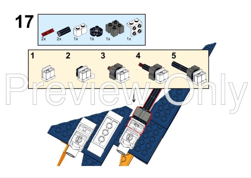 LEGO MOC OF 34 // Halcyon (31115, 311126 x 2) by the4thsentineljtch ...