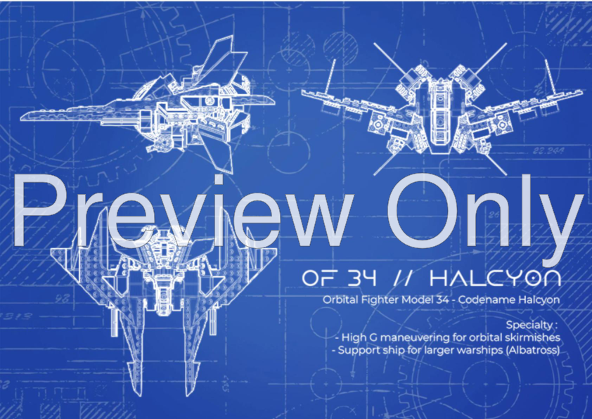 LEGO MOC OF 34 // Halcyon (31115, 311126 x 2) by the4thsentineljtch | Rebrickable - Build with LEGO