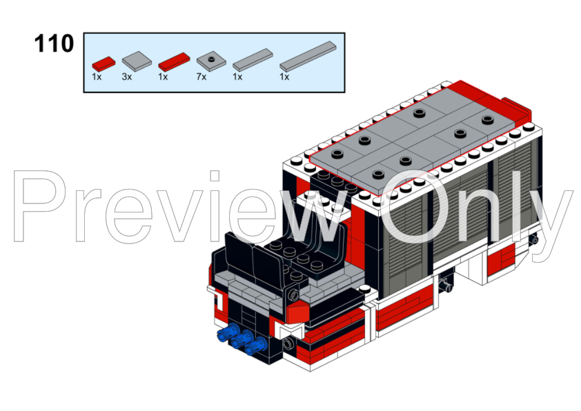 LEGO MOC Iveco Trakker Magirus LF 20 by Truck3er | Rebrickable - Build ...