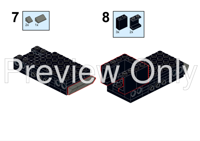 LEGO MOC Hydra Mini Tank by iron_foot | Rebrickable - Build with LEGO