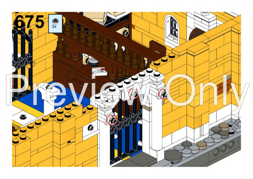 LEGO MOC Puerto Santa Maria Customs House by beanbeanus | Rebrickable ...