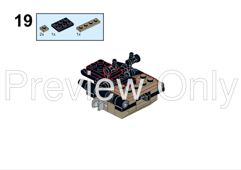 LEGO MOC Mandalorian War Basilisk by LSWfiend | Rebrickable - Build ...