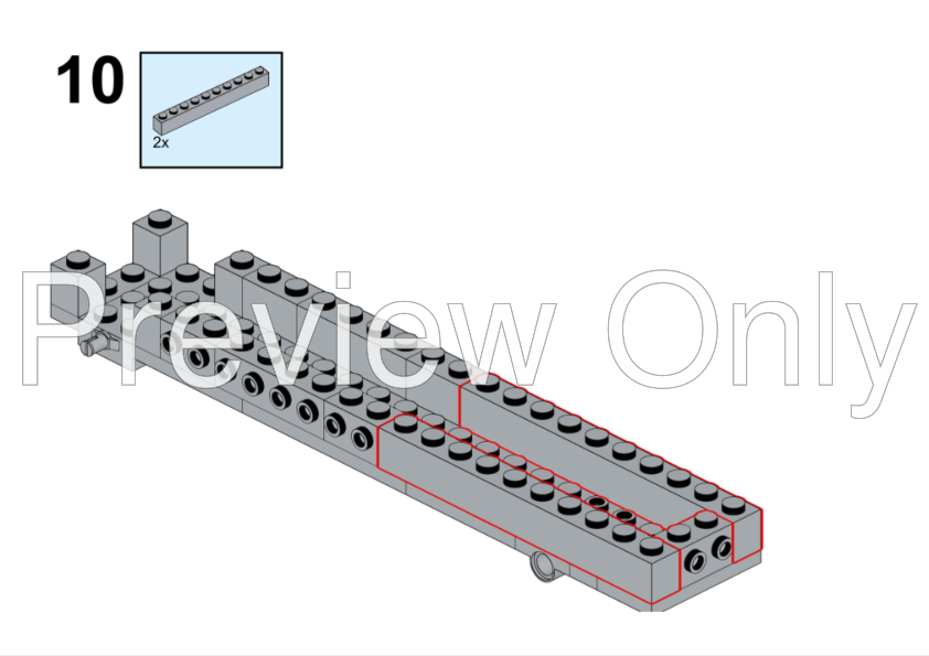 LEGO MOC Box Truck by CrazyCreeper39 | Rebrickable - Build with LEGO