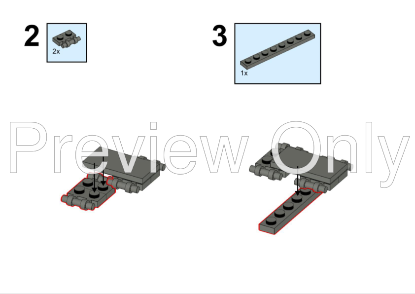 LEGO MOC AH-6 Little Bird Helicopter by hg_moc | Rebrickable - Build ...