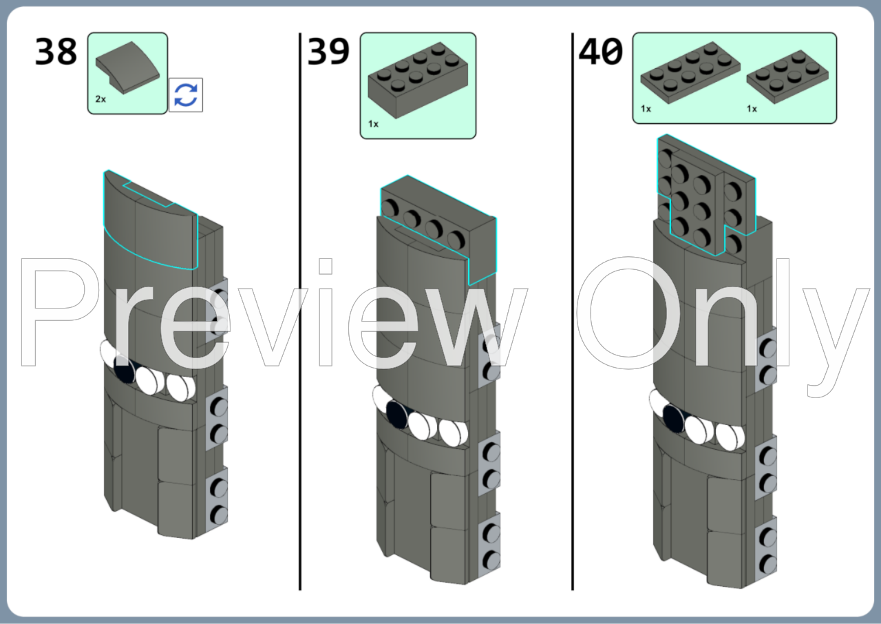 LEGO MOC Episode IV - Death Star Detention Block by Liio | Rebrickable ...