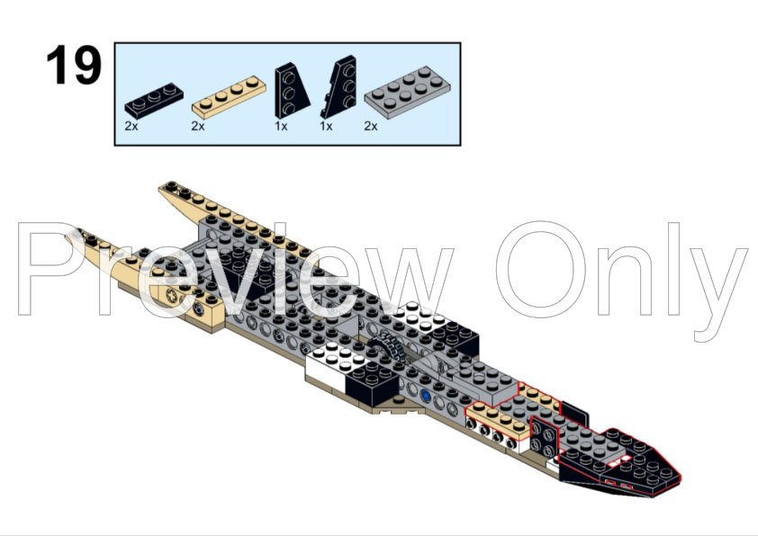 Lego Moc Desert Camo Power Jet By Jakob Rebrickable Build With Lego
