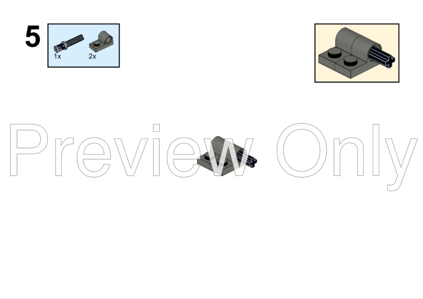 LEGO MOC CIS Hyena Droid Bomber by Col_Oneill | Rebrickable - Build ...