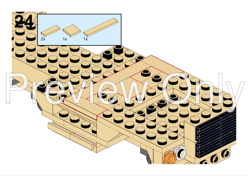 LEGO MOC Cougar 6x6 MRAP Vehicle ** Digital Instruction ** by ...