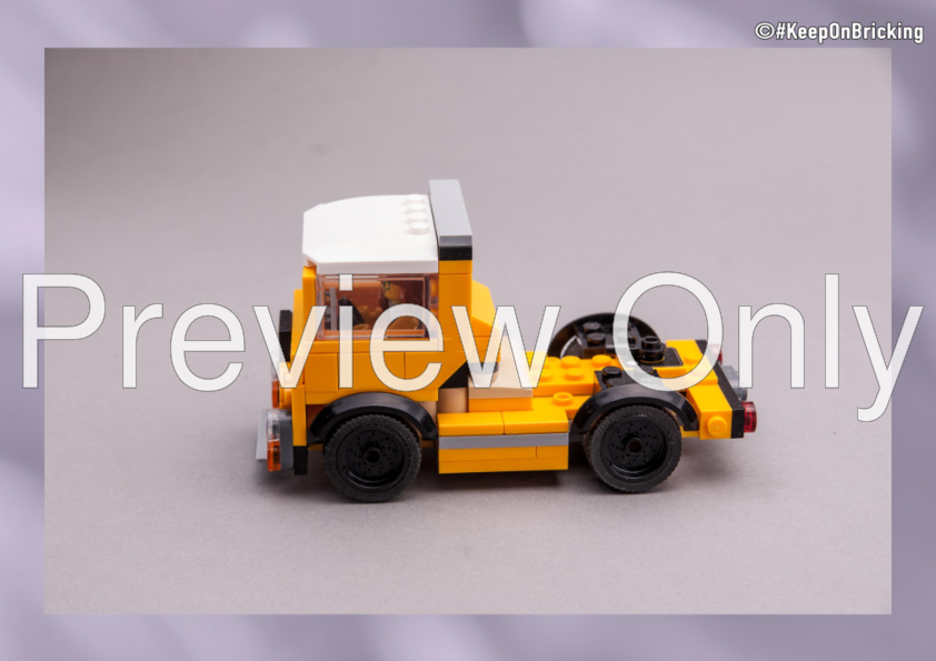 LEGO MOC 40650 English Truck by Keep On Bricking | Rebrickable - Build ...