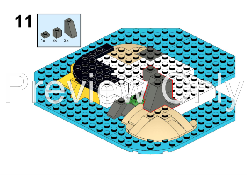 LEGO MOC 6265 Sabre Island Remake by COLEMANTREBORBESTJEDITOHAVEEVE ...