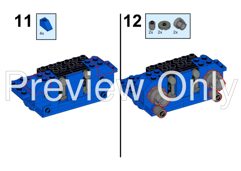 LEGO MOC Primaris Storm Speeder from Warhammer 40K（minifig scale） by ...