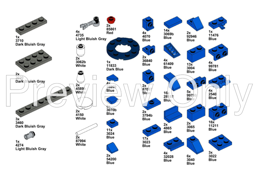 LEGO MOC Primaris Storm Speeder from Warhammer 40K（minifig scale） by ...