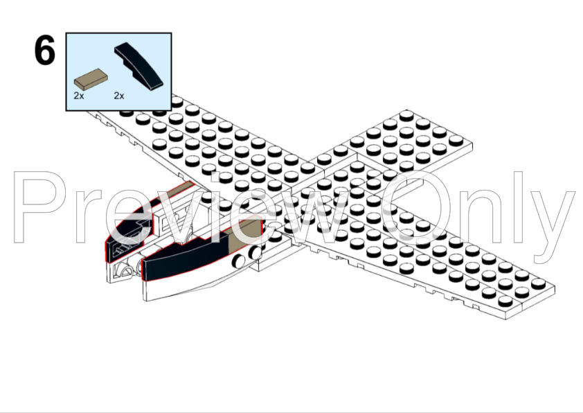 LEGO MOC Cirrus sr22 by ThatPilotBoy | Rebrickable - Build with LEGO