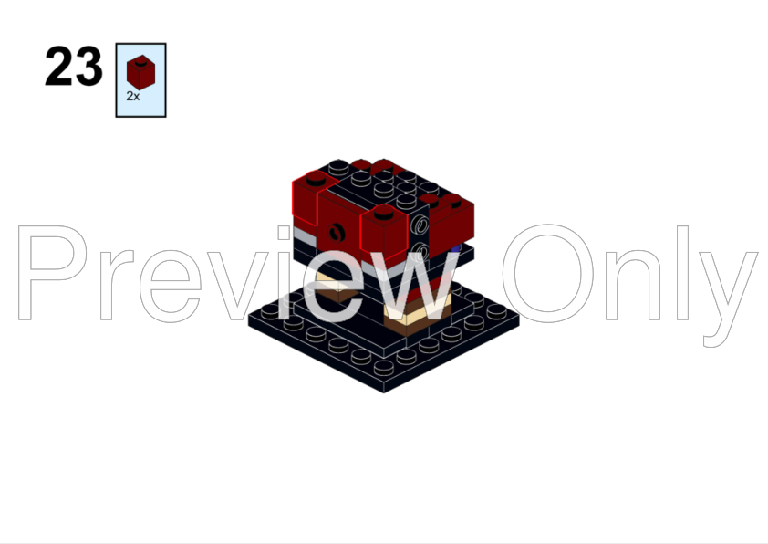 LEGO MOC Shulk and Monado Brickheadz - Xenoblade Chronicles (Definitive ...