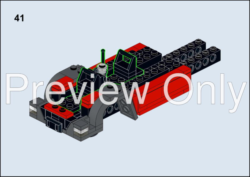 Lego Moc Deventer Fire Engine By Mausbricks Rebrickable Build With Lego