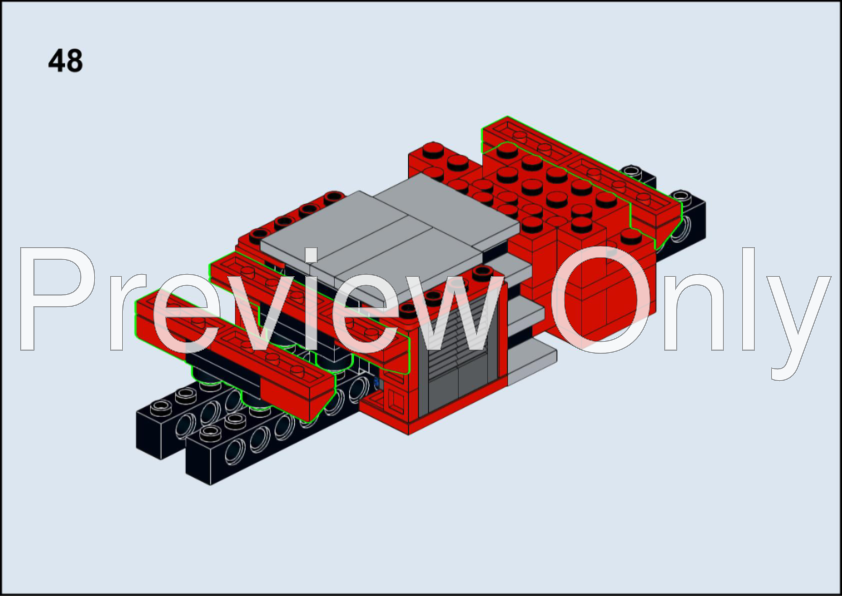 LEGO MOC Zaandam Fire Ladder Truck by mausbricks | Rebrickable - Build ...