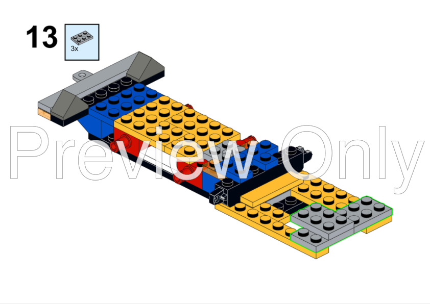 LEGO MOC Tow truck with moving flatbed and tailgate by foolsgoldsfish ...