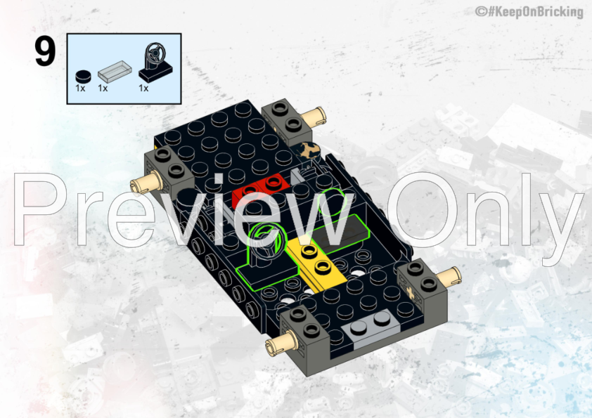 Lego Moc 76914 Red Rod By Keep On Bricking Rebrickable Build With Lego