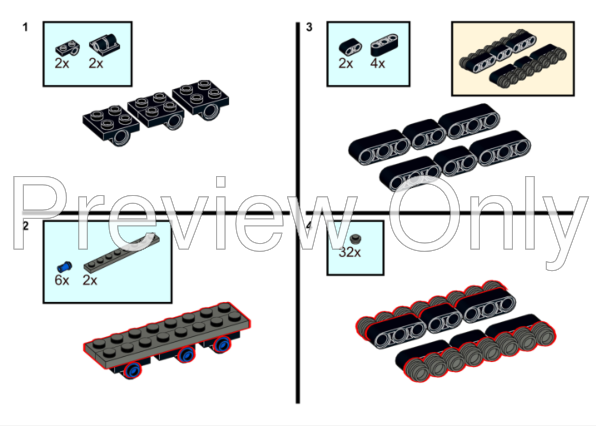 LEGO MOC M29 Weasel / WW2 by Lepetitlegoneuf | Rebrickable - Build with ...