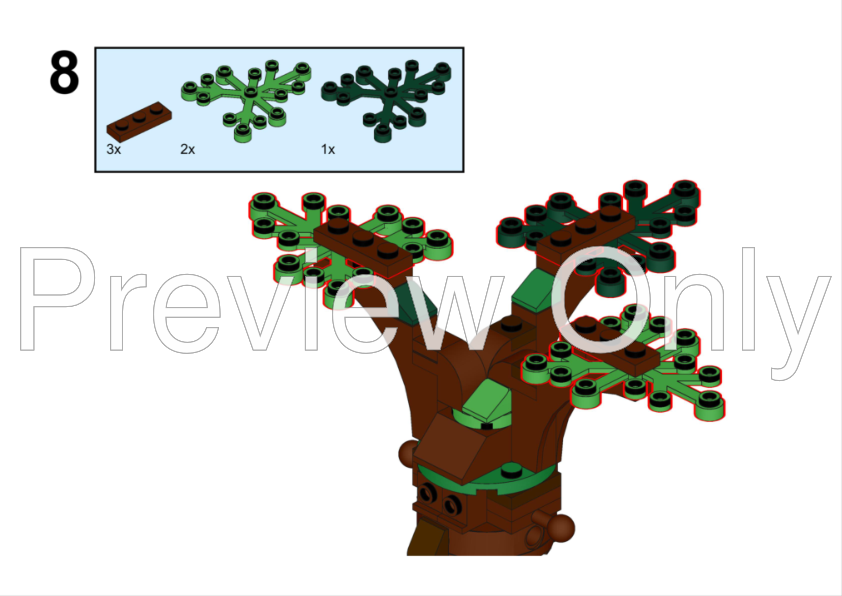 LEGO MOC Angry Ent - Guardian of the Forest by Malcav | Rebrickable ...