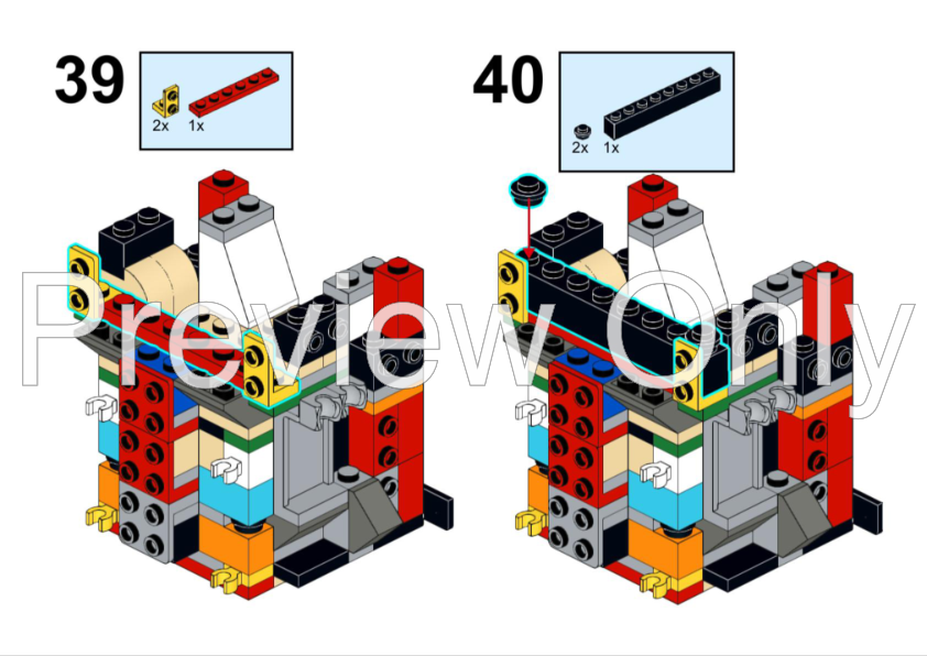 LEGO MOC Helmet Rook Kast by Alex_BricKartuss | Rebrickable - Build ...