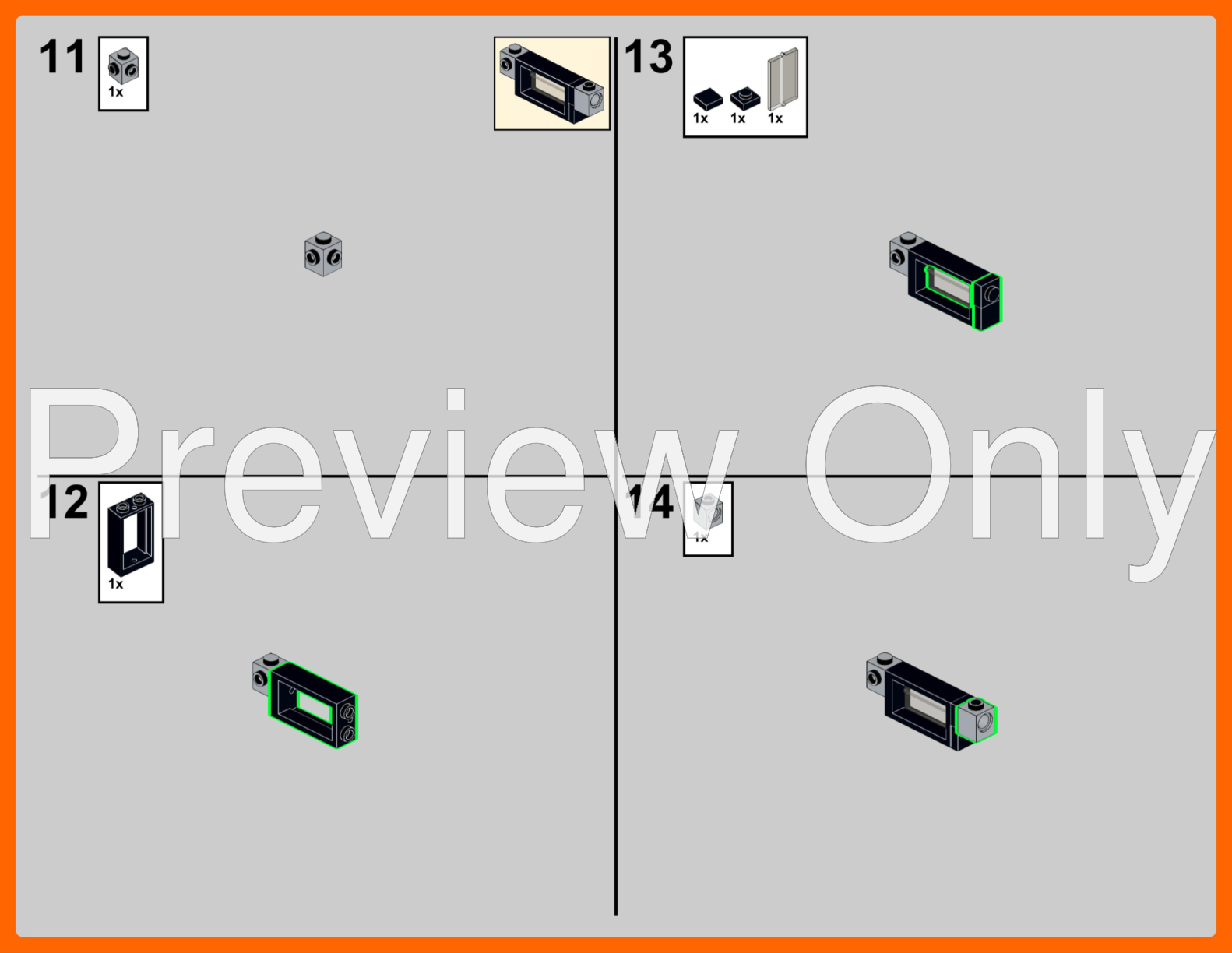 LEGO MOC MB11 - Library by Labronco Brick Designs | Rebrickable - Build ...