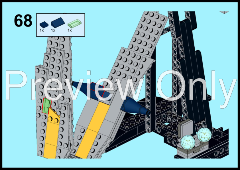 Lego Moc Umbaran Starfighter By Jedibricks517 Rebrickable Build