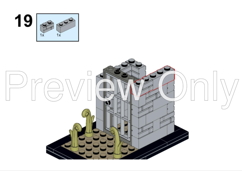 LEGO MOC Medieval prison tower by LucSoleBricks | Rebrickable - Build ...