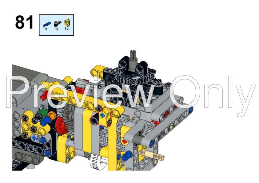 LEGO MOC Mining Lowboy Trailer - 42114 B by BrickYoshe | Rebrickable ...