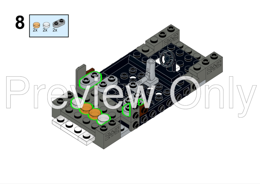 LEGO MOC 76912 Honda NSX by KMPMOCS | Rebrickable - Build with LEGO