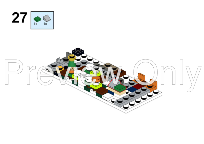 LEGO MOC Mini 910004 Winter Chalet by christromans | Rebrickable ...